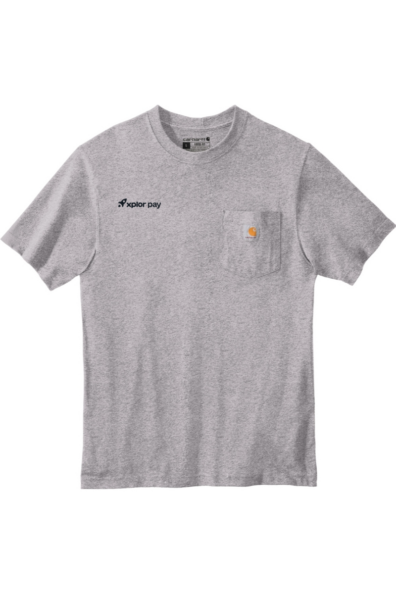 Xplor Pay: Carhartt ADULT Workwear Pocket Short Sleeve T-Shirt (Embroi ...